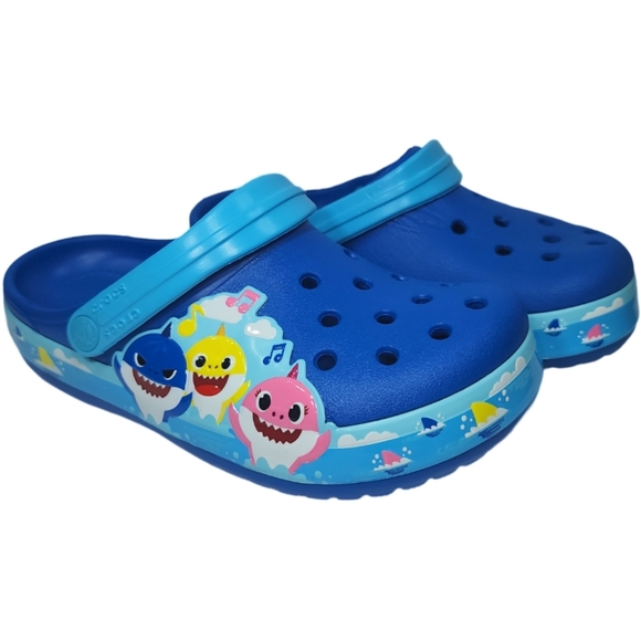 CROCS | Shoes | Crocs Funlab Baby Shark Kids Clogs | Poshmark
